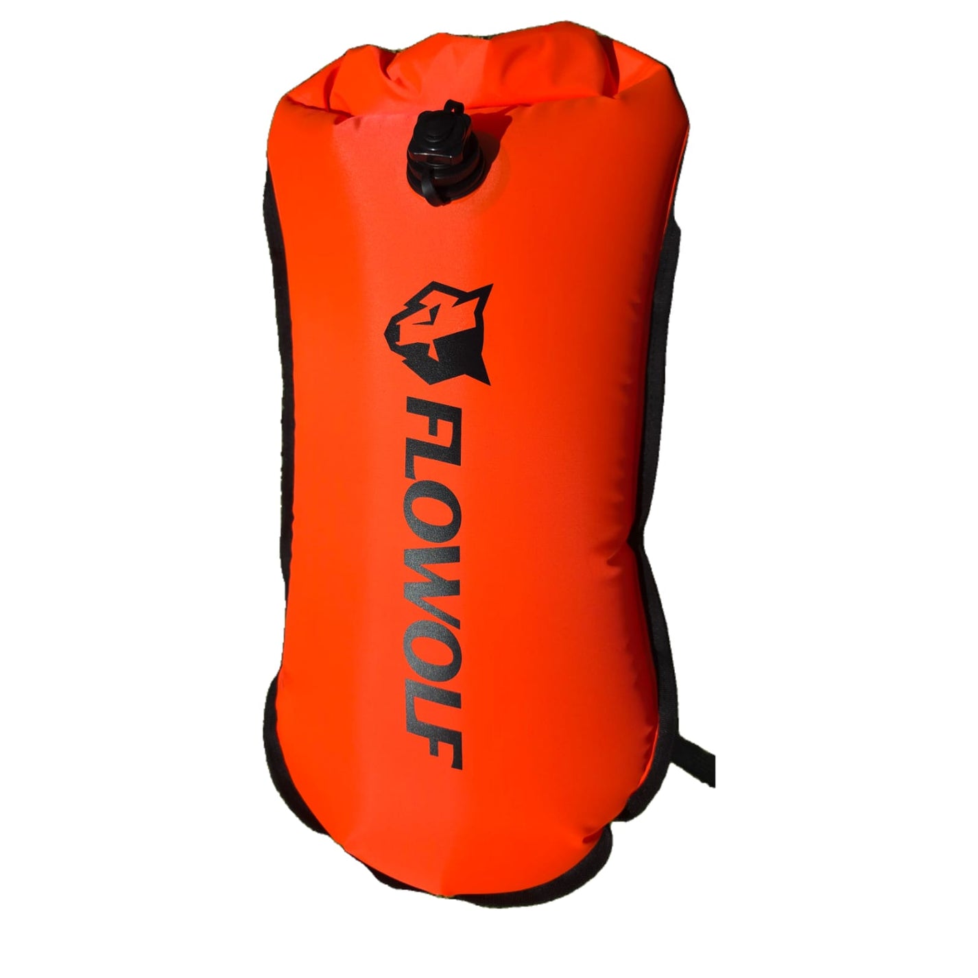 FLOWOLF 28L SAFETY BUOY / TOW FLOAT - FLUO ORANGE – TROISPORT SA