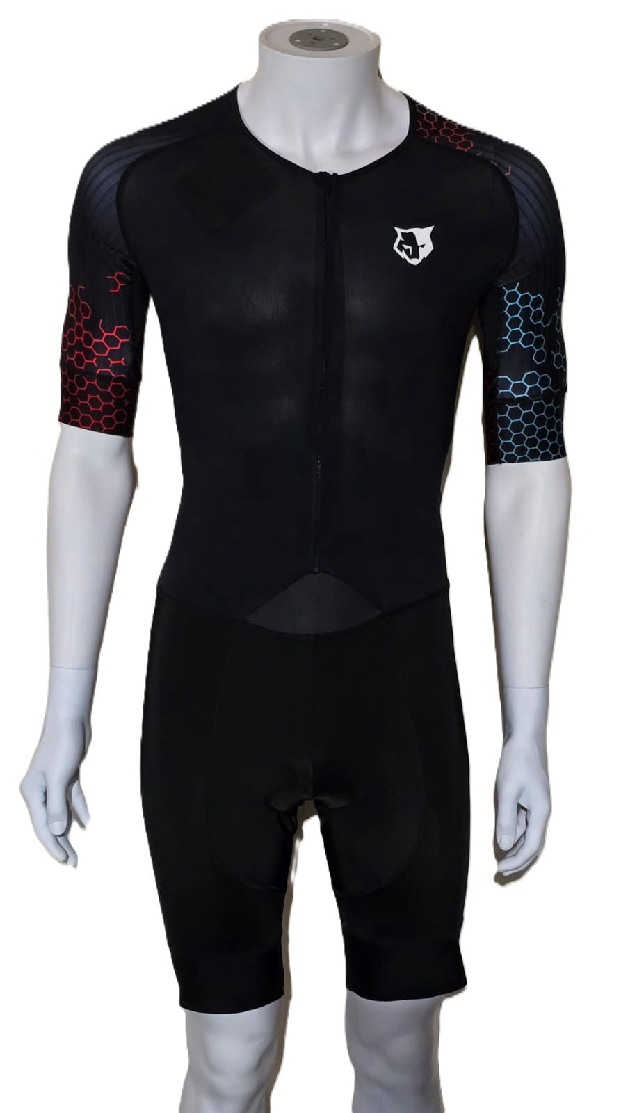 FLOWOLF CORE SHORT SLEEVE TRISUIT MEN'S - BLACK – TROISPORT SA
